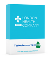 Testosterone blood test. At Home Kit with Lab Results. UK Lab